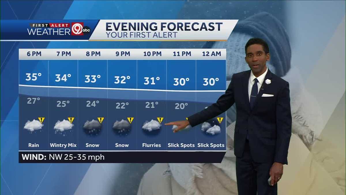 KC has brief wintry mix and snow expected Thursday night