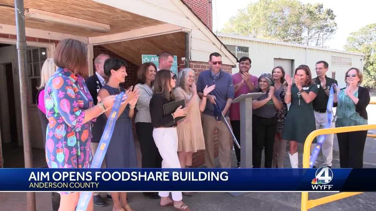 AIM opens new foodshare building in Anderson County