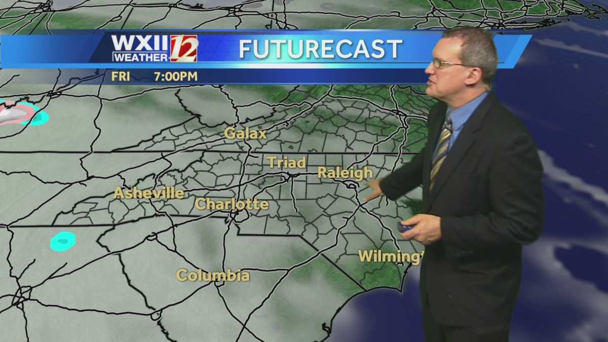Brian Slocum's morning forecast