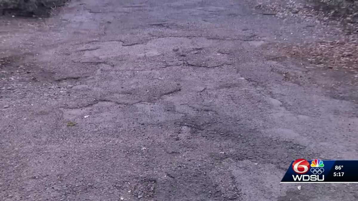 New Orleans Algiers neighborhood waits years for street fix