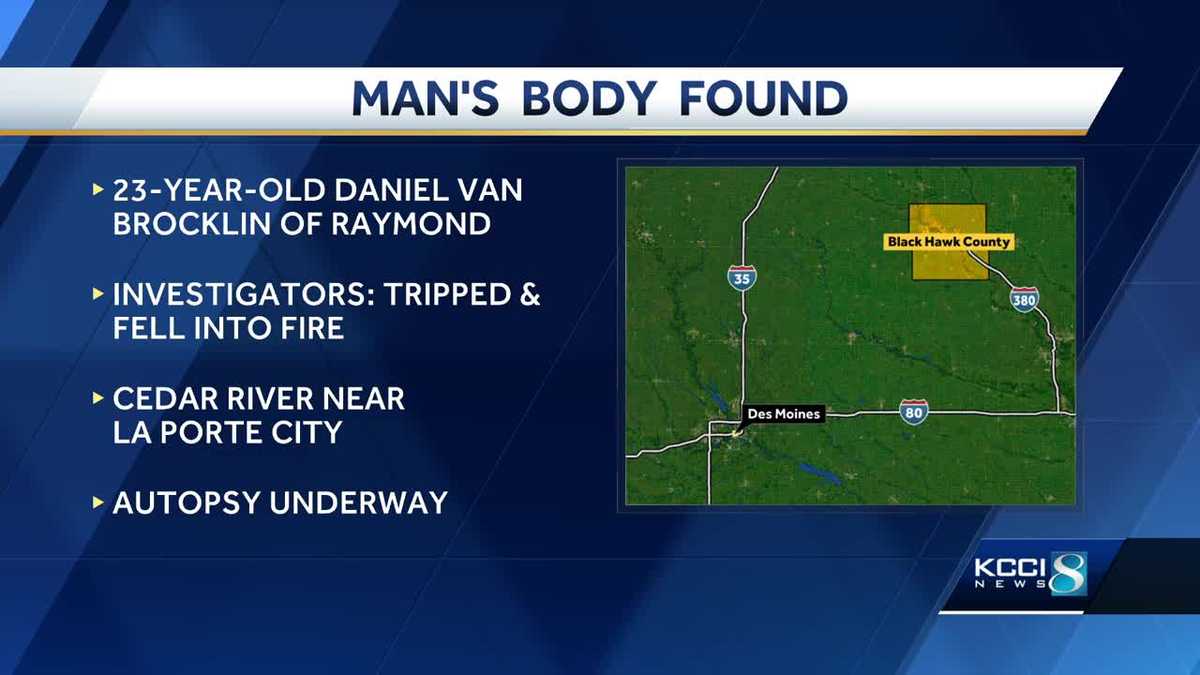 Authorities identify Iowa man who died after falling into bonfire