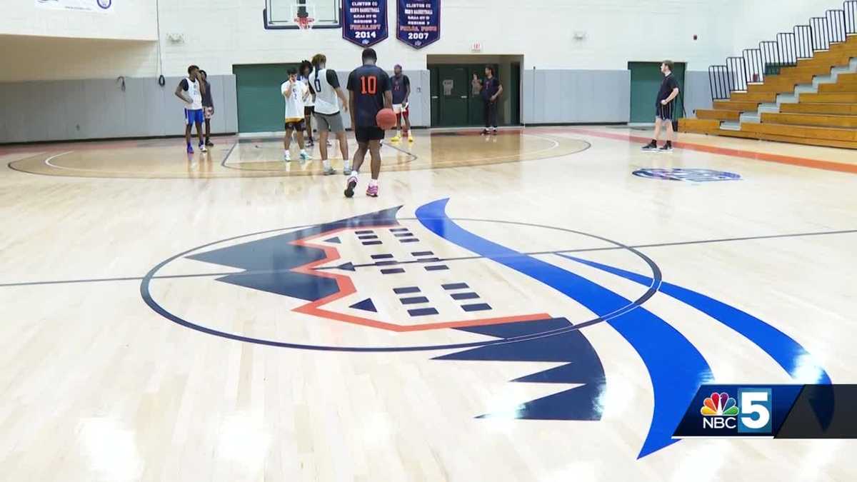 Clinton Community College has a fresh new look on its basketball court