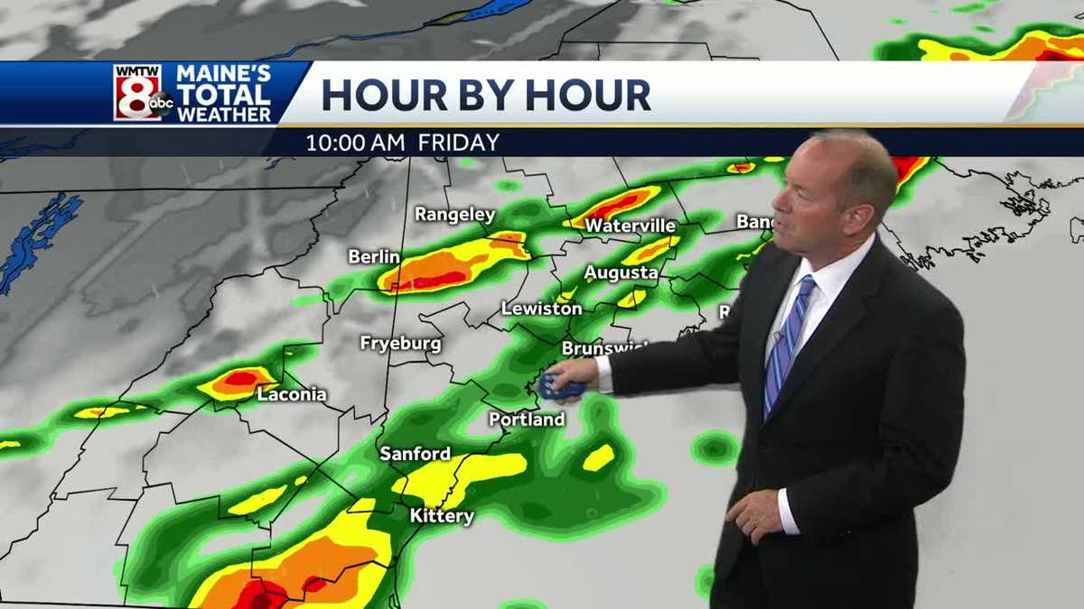 Thunderstorms Friday will bring changes for the weekend.
