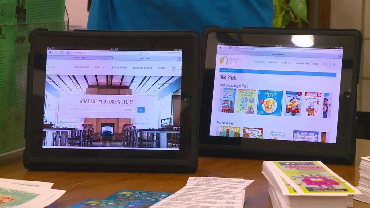 Learn more about Des Moines' virtual library