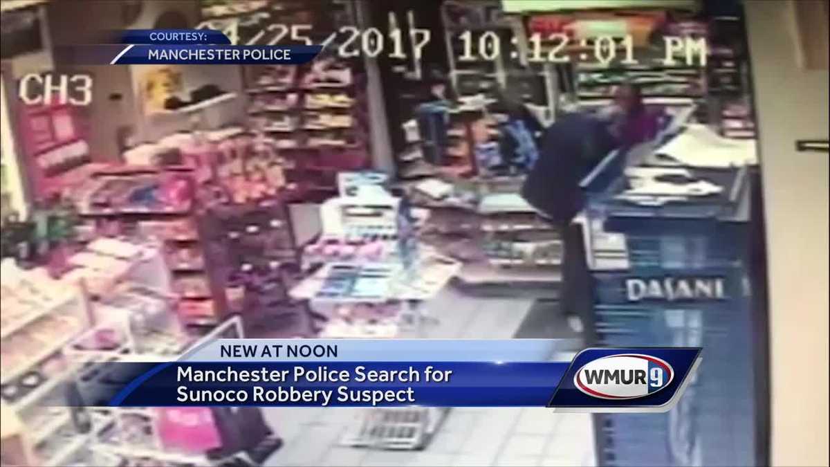 Manchester police search for robbery suspect