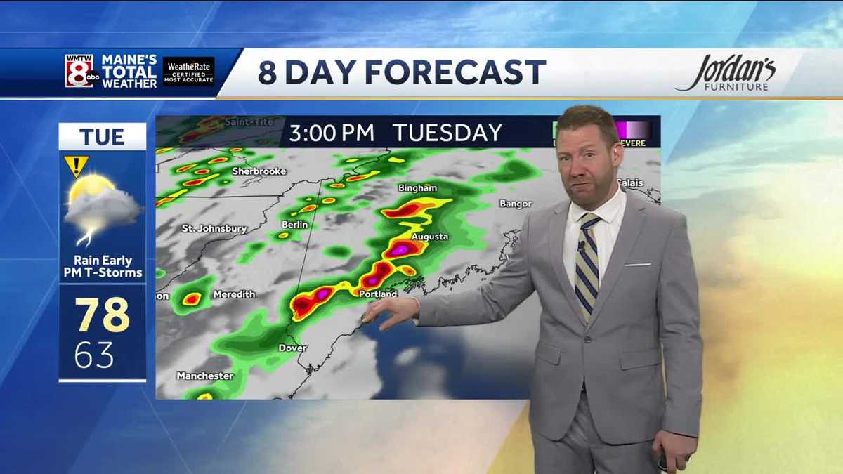 Tracking Tuesday thunderstorms