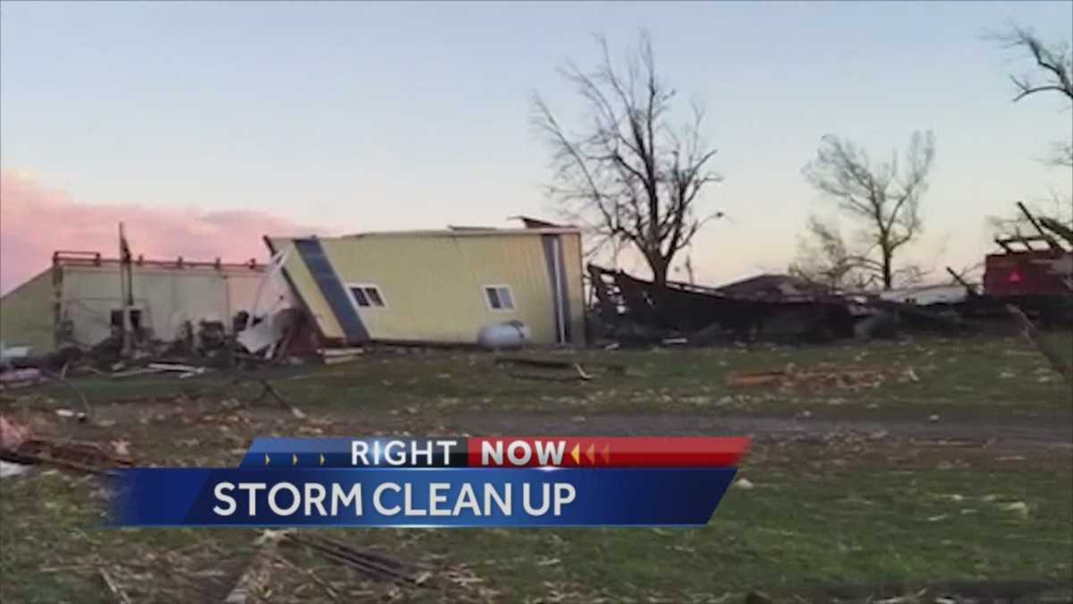 NWS team checking storm damage across Iowa today