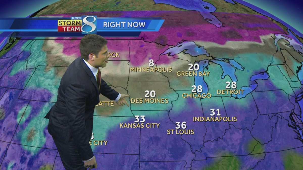 KCCI 8 Sunday night weather forecast