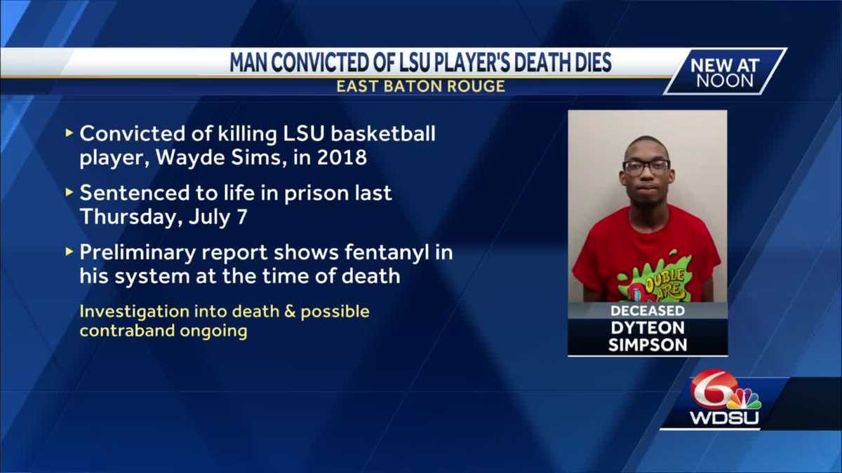 Dyteon Simpson Wade Sims fentanyl death LSU