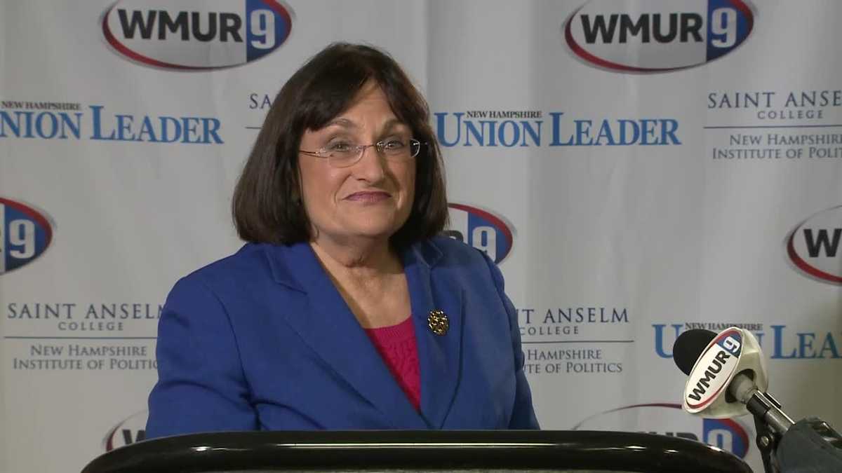 Post-debate spin room: Annie Kuster, 2nd CD candidate