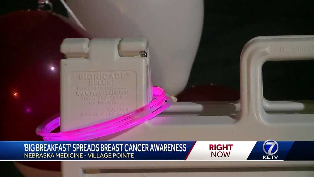 Nebraska Medicine's "Big Breakfast" event promotes breast cancer awareness