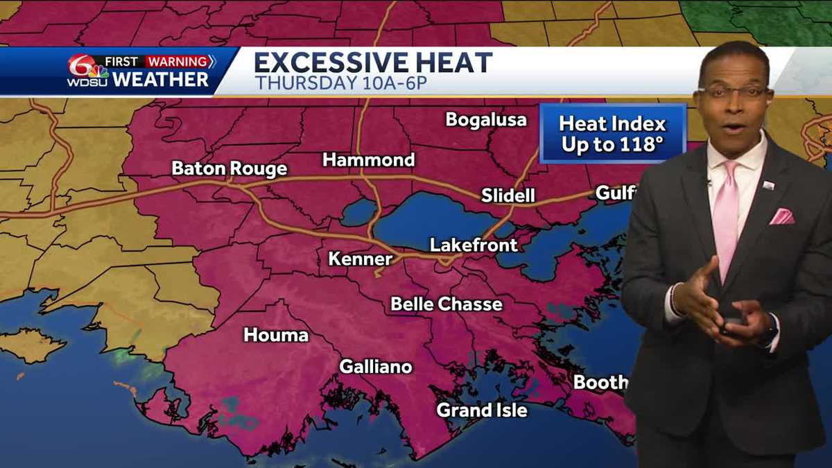 Tracking Ernesto and Excessive Heat Warning for Thursday