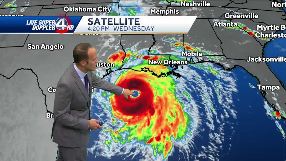 Tracking Hurricane Laura