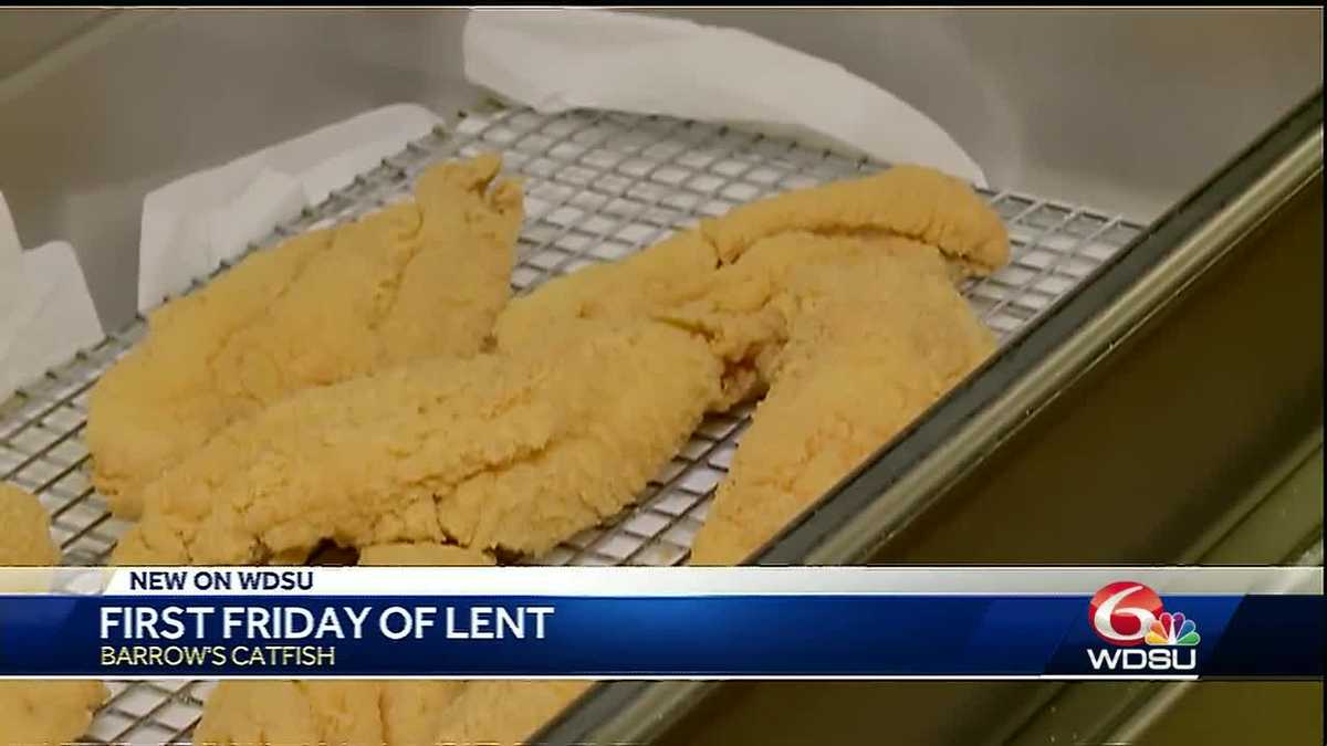 First Friday of Lenten season at Barrow's Catfish