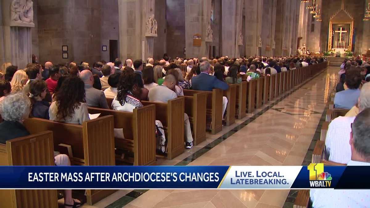 First Easter since Baltimore-area Catholic parishes merged
