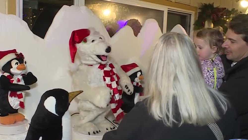 Santa Cruz man creates Christmas wonderland featuring animatronics and snow