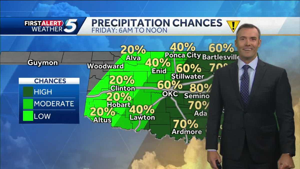 FORECAST: More rain today