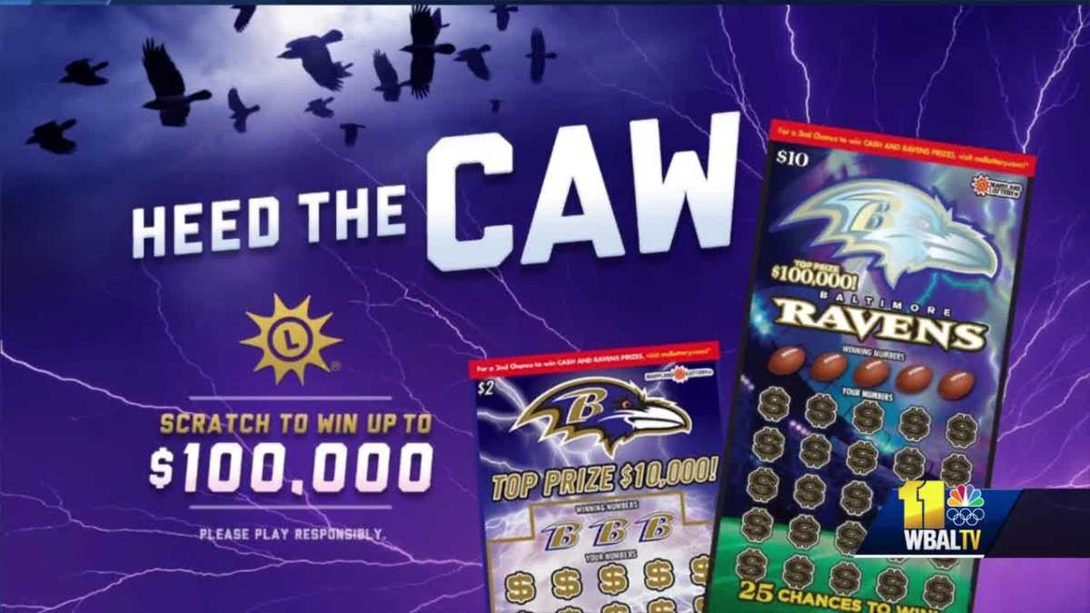 Ravens scratch-off returns to Maryland Lottery