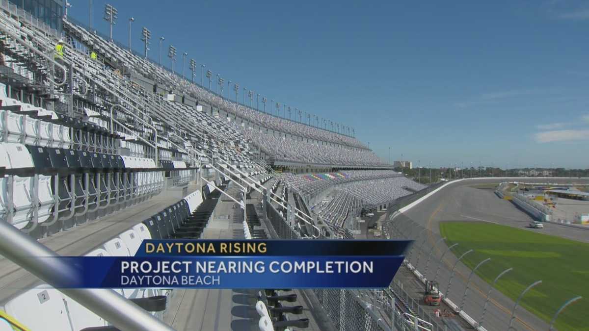 Daytona Rising project near completion
