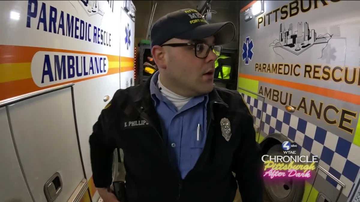 Riding along with Pittsburgh's parademics after dark