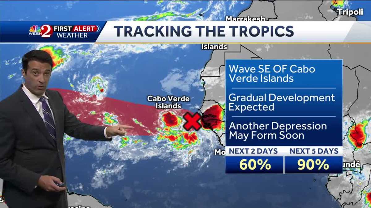High storm coverage continues Friday, tropics remain busy