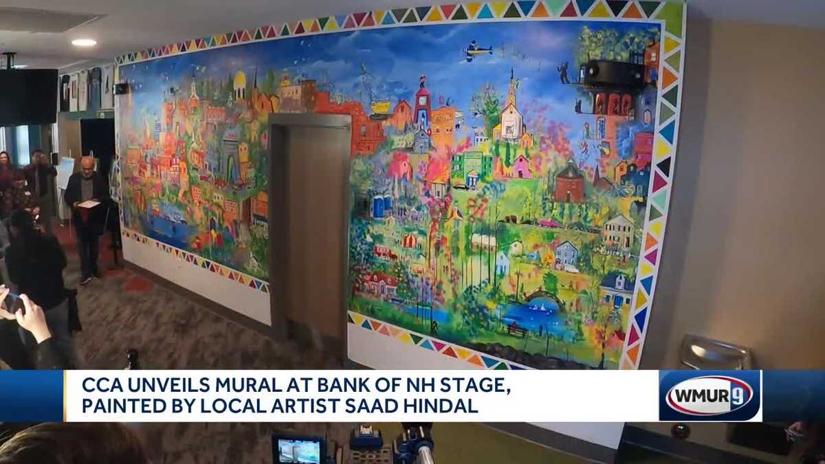 Colorful mural depicting Concord unveiled