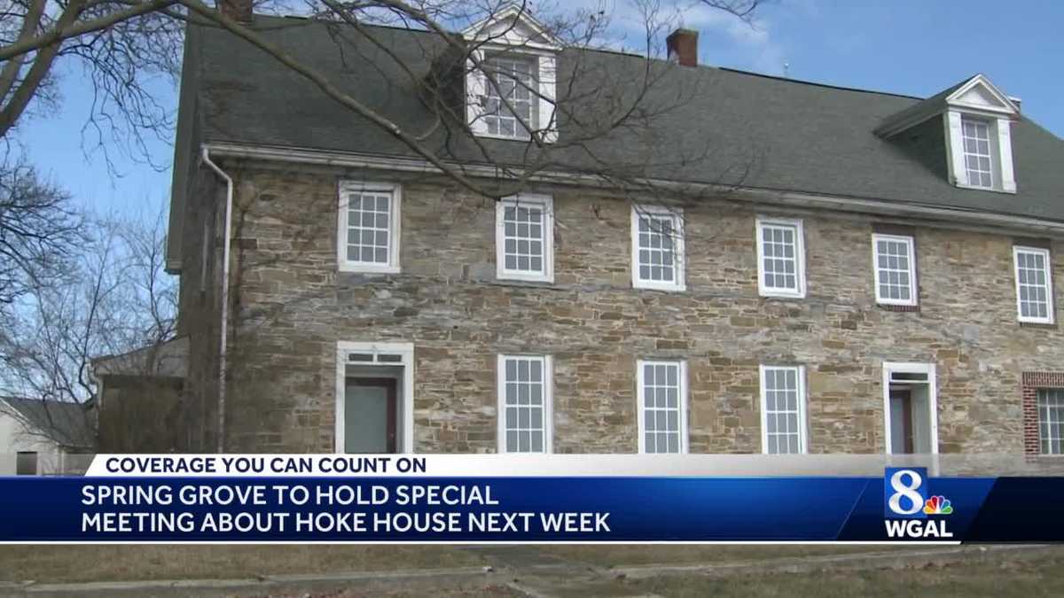 Meeting to save the historic Hoke House