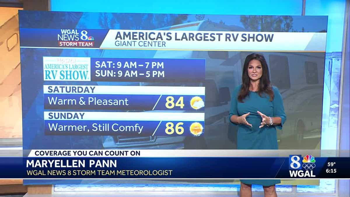 Weekend stays dry with summer warmth, and comfy feel across south ...