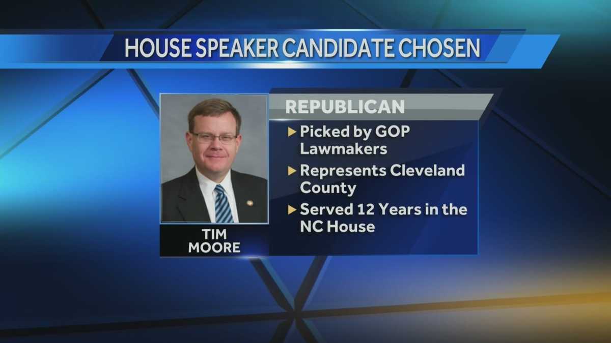 Rep. Tim Moore chosen as NC House Speaker