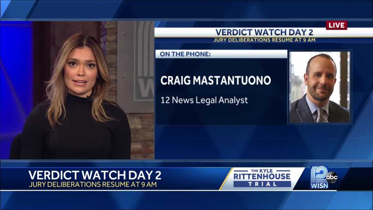 Kyle Rittenhouse trial: Verdict watch day 2