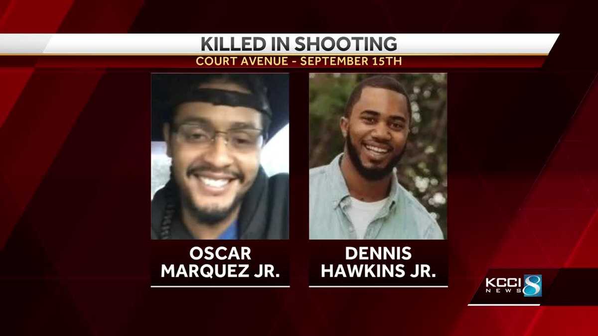 Iowa crime: Oscar Marquez Jr., Dennis Hawkins Jr. killed in shooting