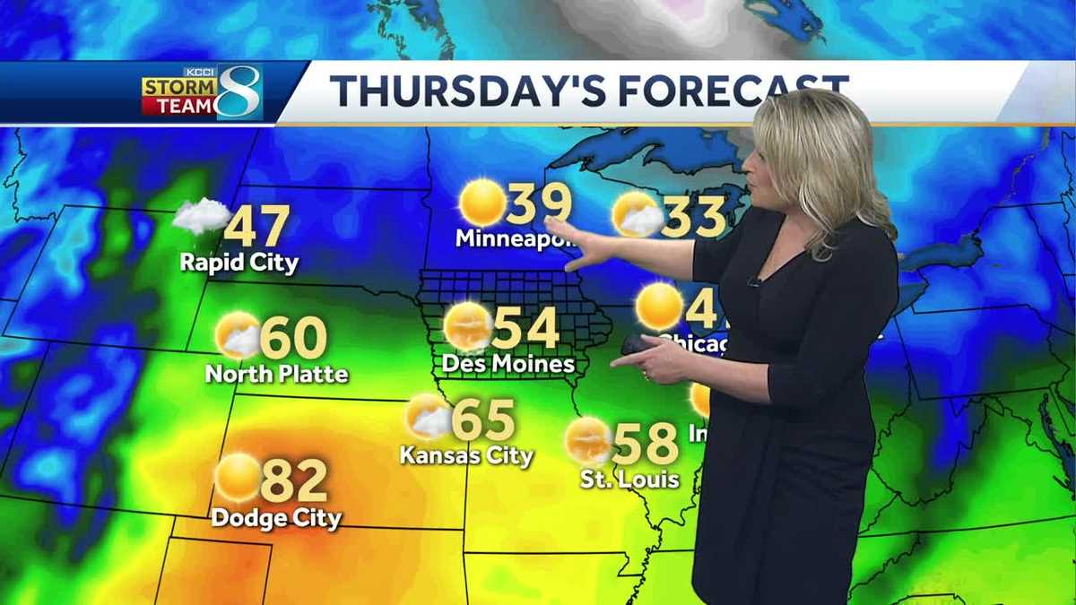 Videocast: Warmer temperatures headed our way