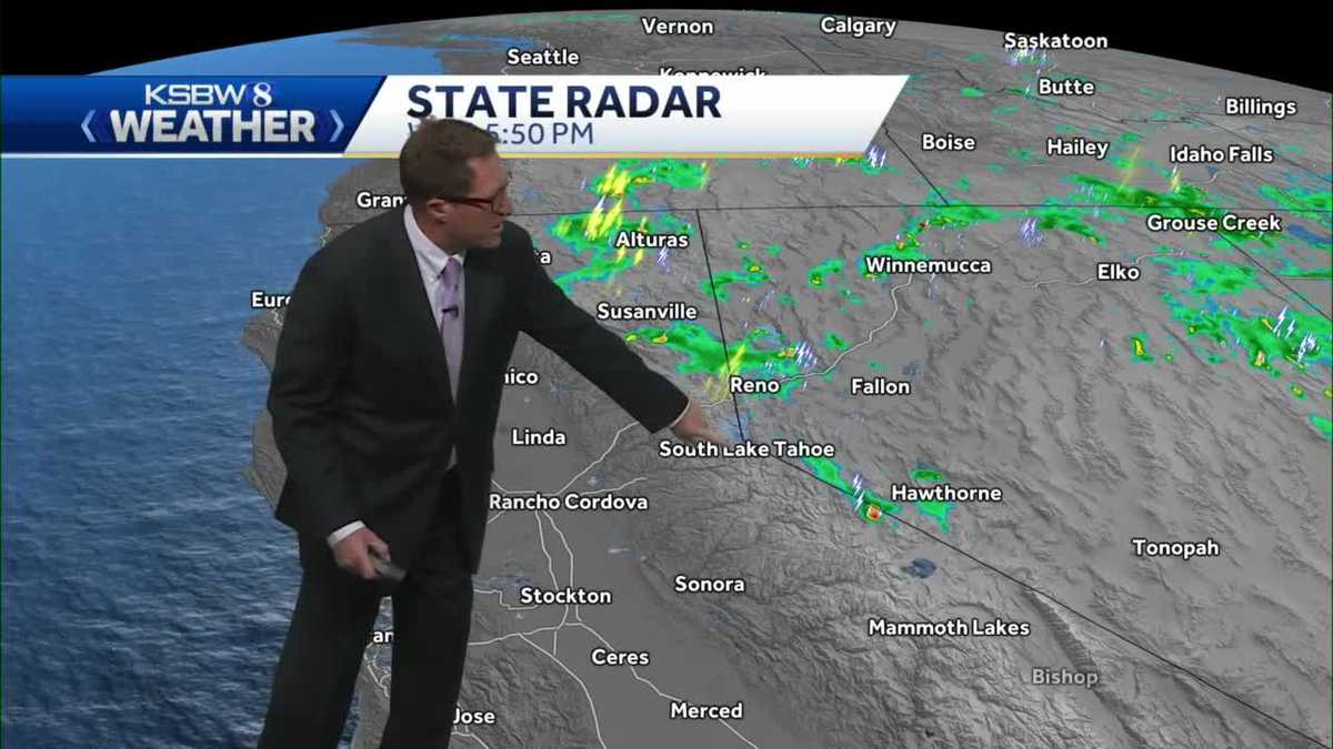 Great looking weather for inland areas with the marine layer present at ...