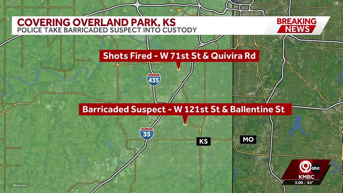 Suspect in custody after Shawnee shooting, OP barricade