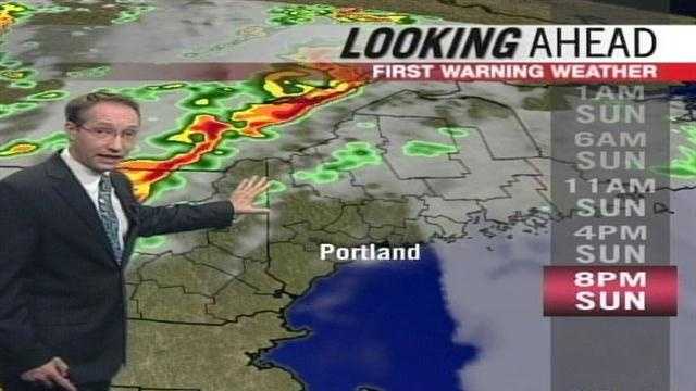 meteorologist Paul Janus has your Sunday forecast