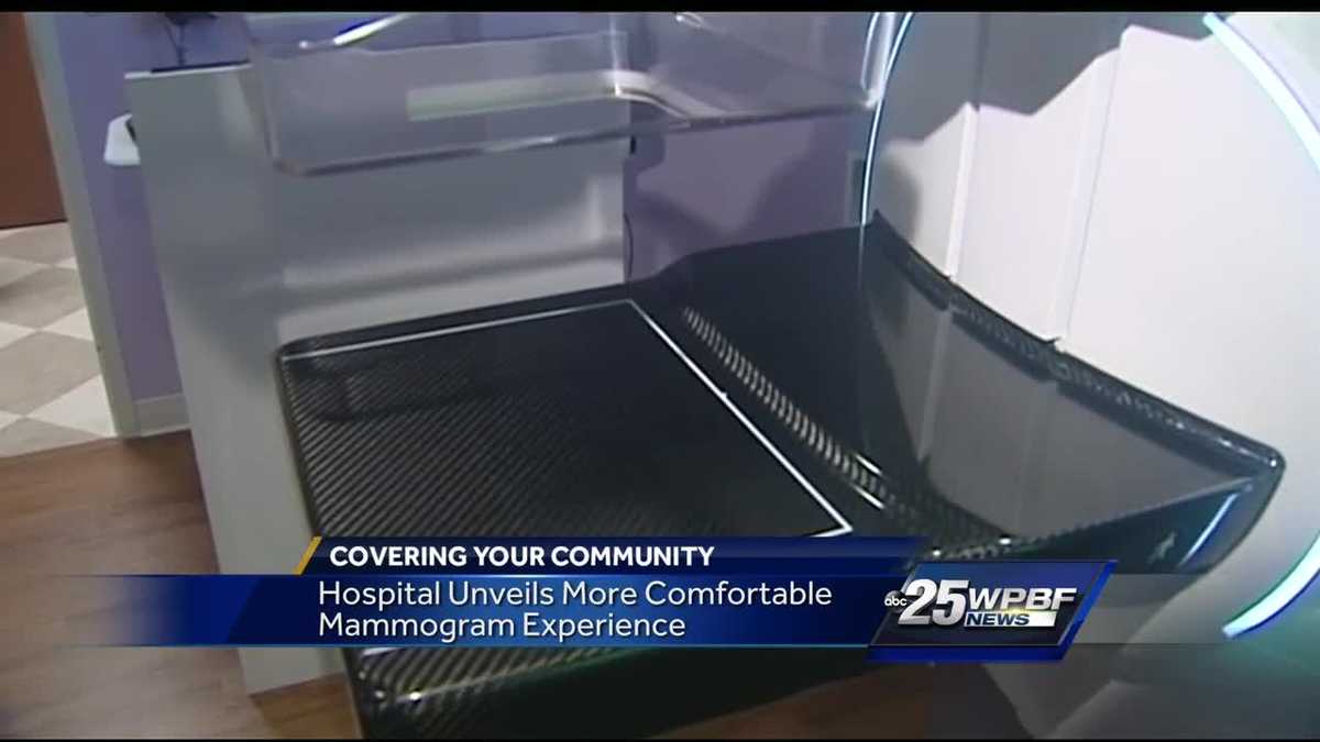 Hospital unveils more comfortable mammogram experience