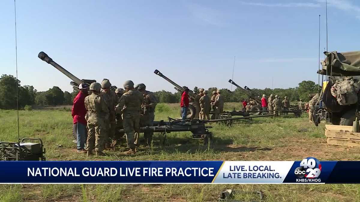 Arkansas National Guard trains with upgraded weapons
