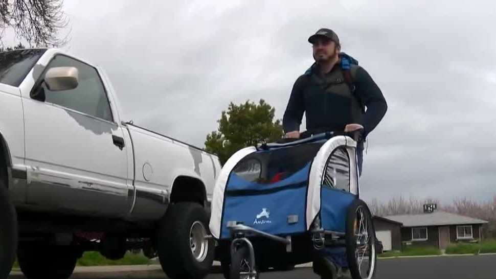 Why a Modesto man is walking across America