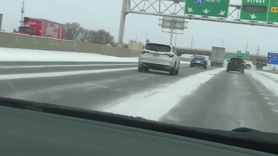 Take a look at road conditions in Kansas