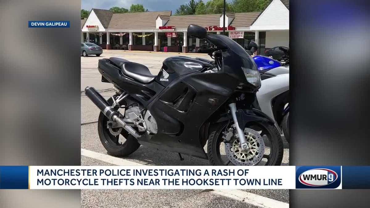 Manchester police investigating string of motorcycle thefts