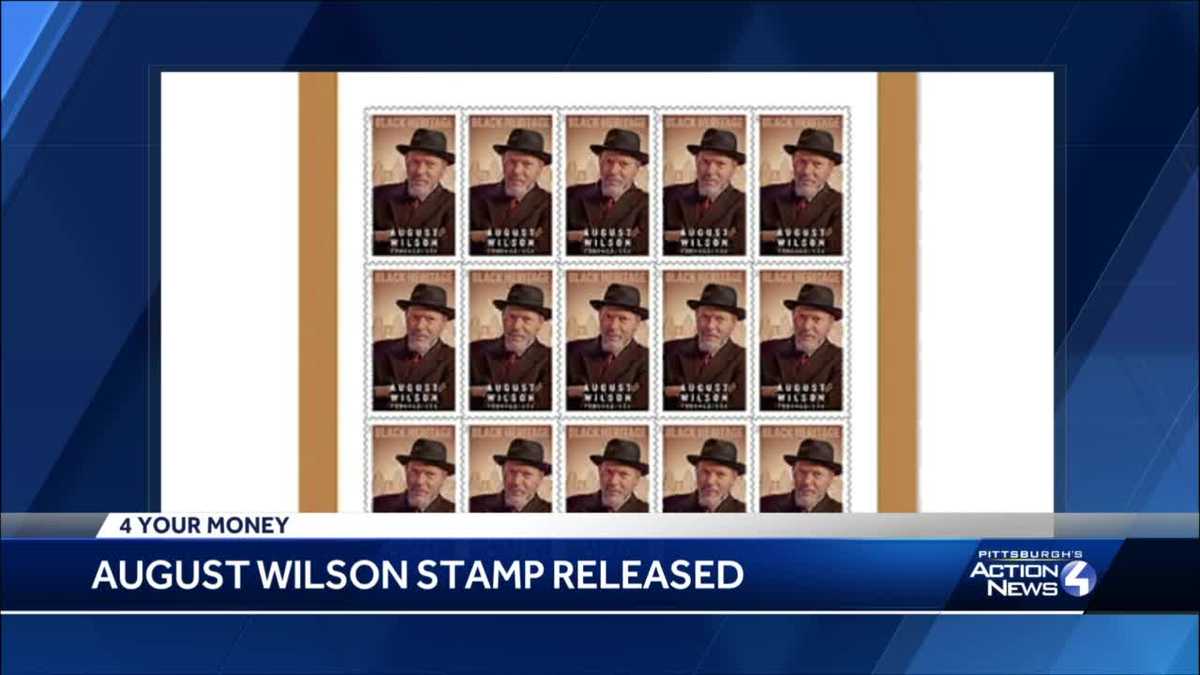 U.S. Postal Service honors Pittsburgh playwright August Wilson with stamp