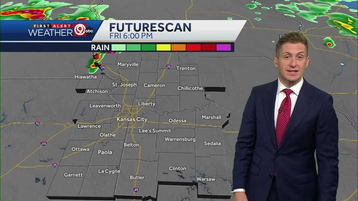 KANSAS CITY WEATHER: Thunderstorms this evening could produce severe ...