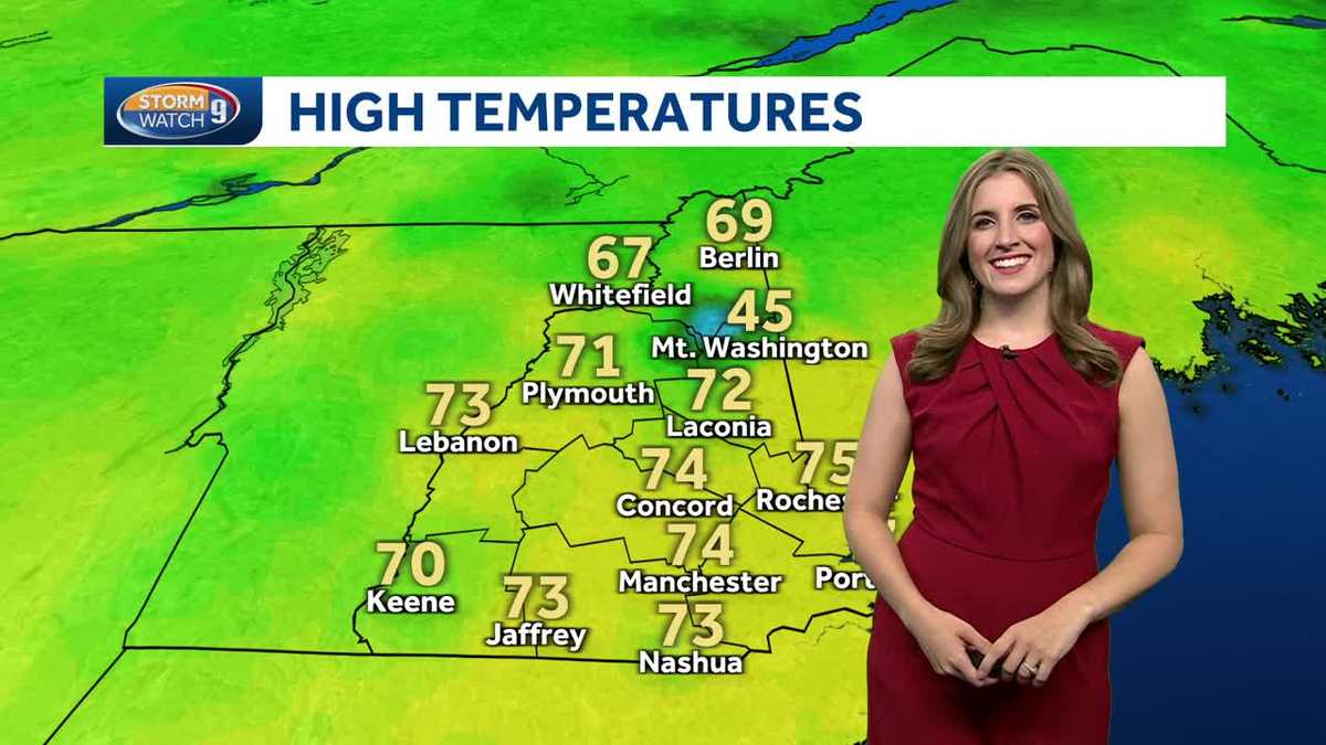 NH forecast video: Increasing rain chances into weekend