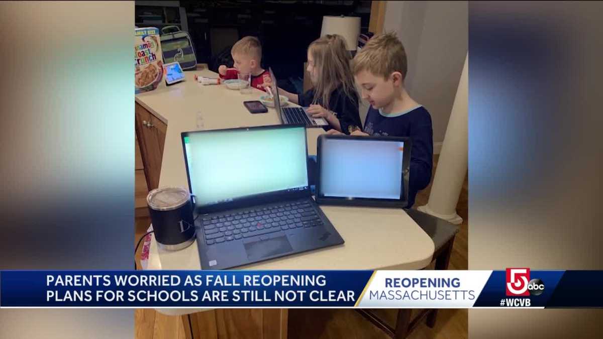 Parents stressed by uncertainty of plans for reopening schools in fall