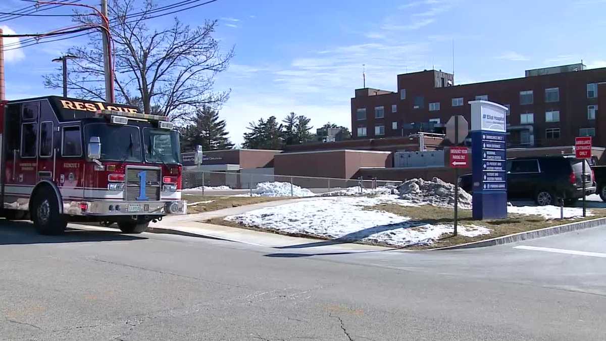 Frozen pipe causes flooding at Elliot Hospital in Manchester, NH