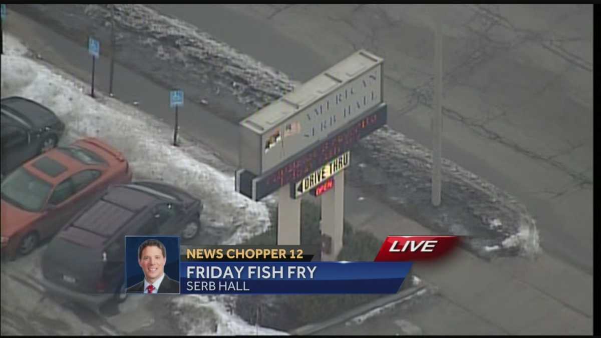 News Chopper 12 checks out fish fry traffic at Serb Hall