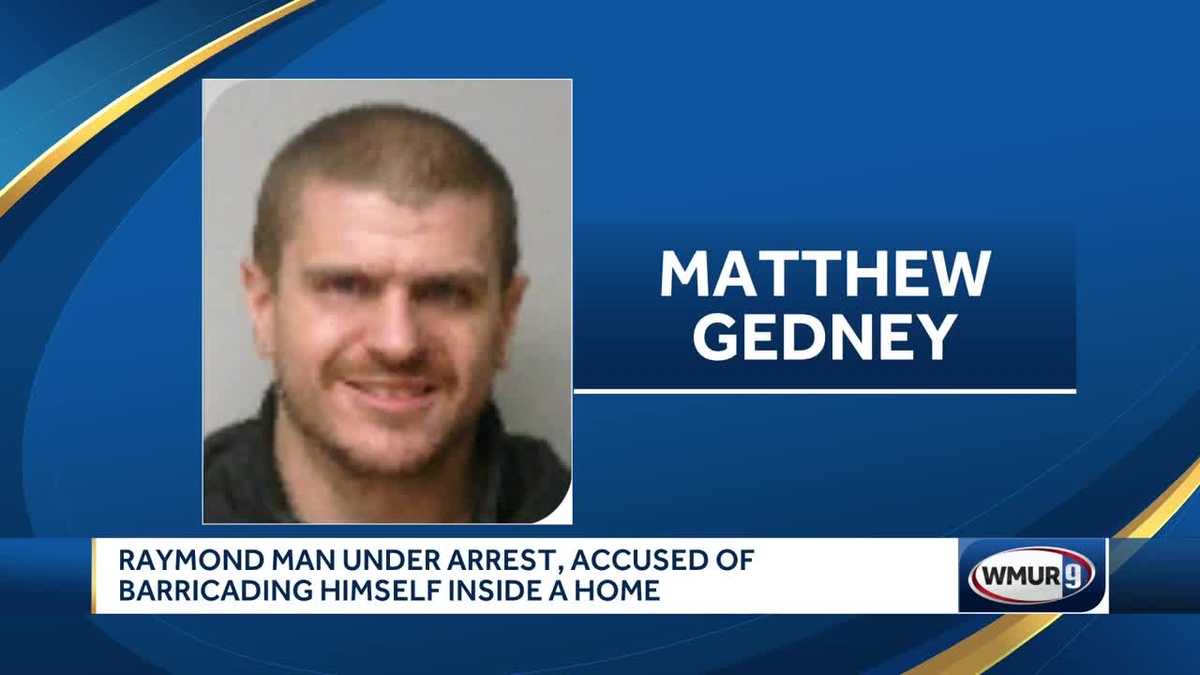 Raymond man faces charges after barricading himself inside home