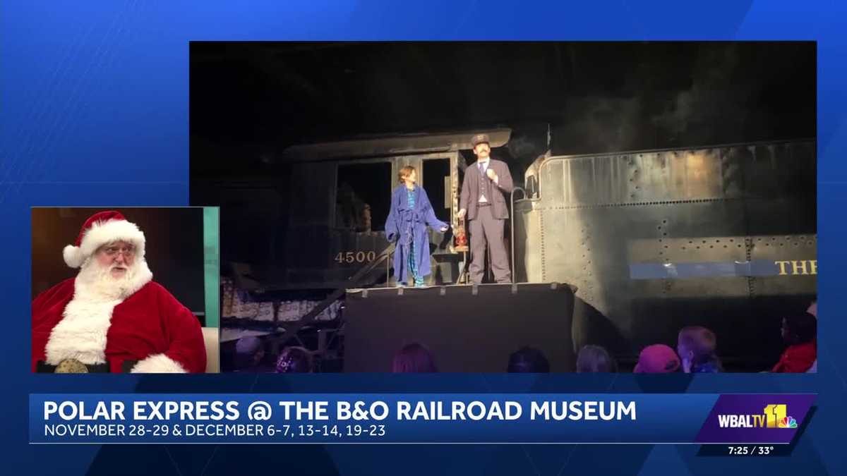 "Polar Express" experience is coming to the B&O Railroad Museum