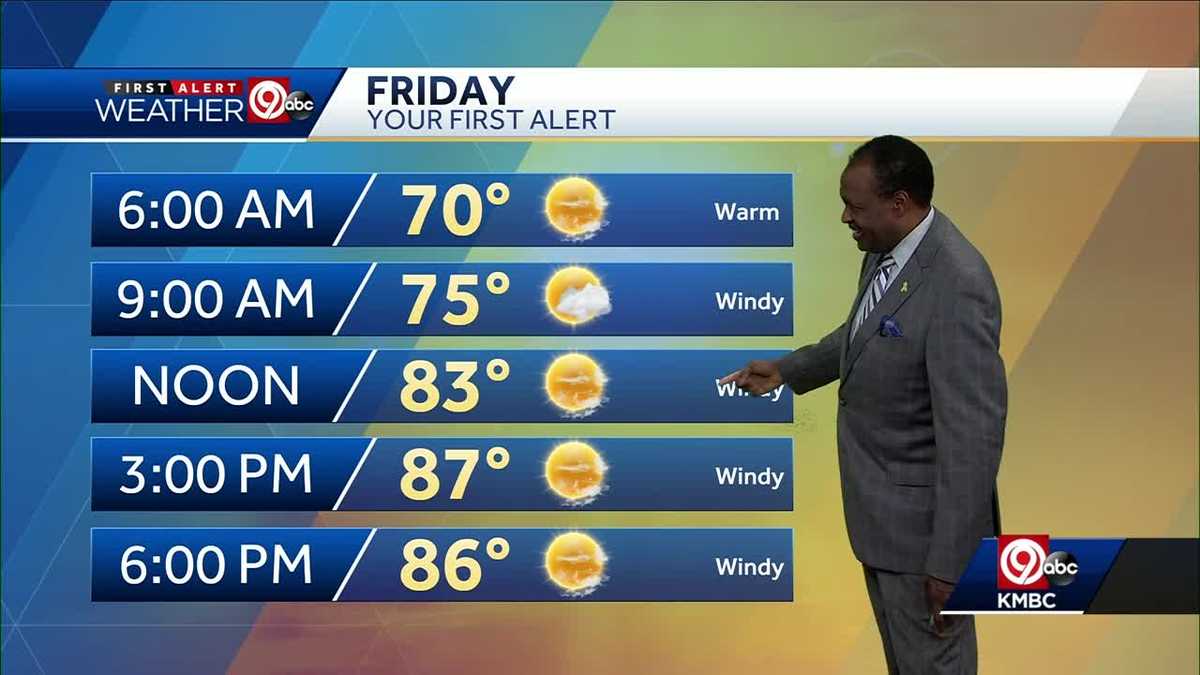 Warm Windy For Your Friday