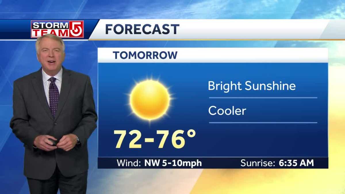 Video: Cool overnight, sunny for Friday